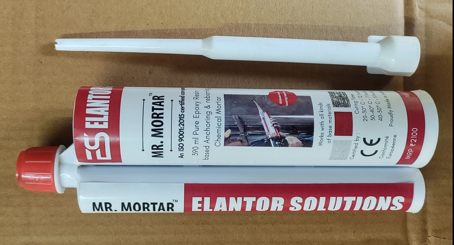 Epoxy Resin Chemical Mortar – Mr. Mortar – Elantor Solutions